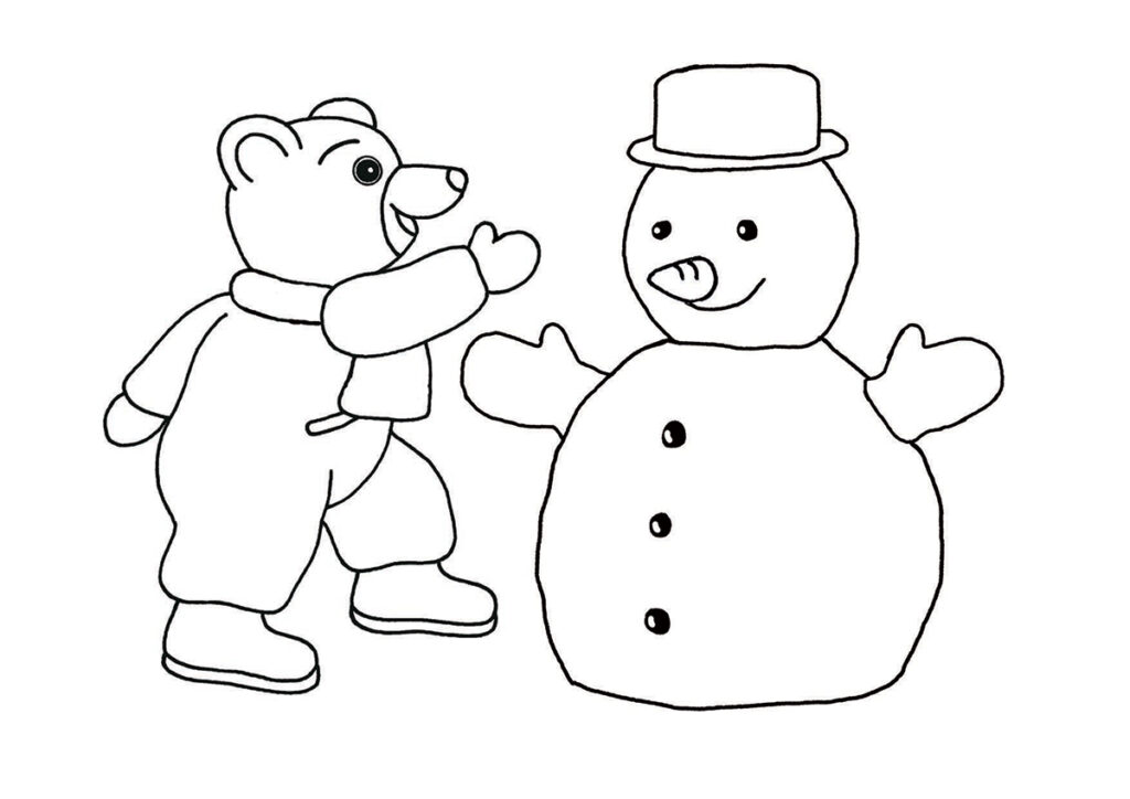 Coloriages à imprimer - Hiver - Tout Bayard Jeunesse